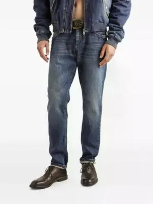 Dolce & Gabbana Logo Plaque Five Pocket Jeans