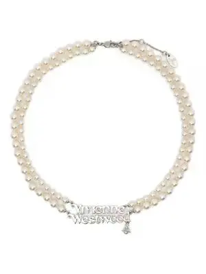 VIVIENNE WESTWOOD Amelia Pearl Necklace With Orb Pendant