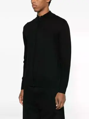 DIKTAT Zip-fastening High Neck Cardigan