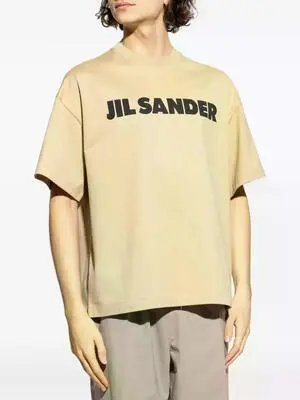 JIL SANDER Logo-print T-shirt - Neutrals
