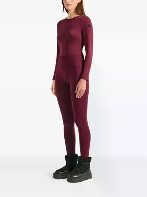 Fusalp Alliance Ribbed-texture Logo-patch Leggings