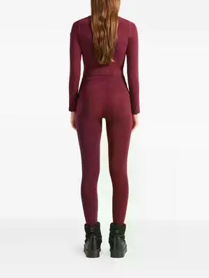 Fusalp Alliance Ribbed-texture Logo-patch Leggings