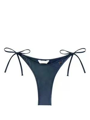 Palm Angels Metallic Bikini Bottoms - Blue
