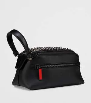 CHRISTIAN LOUBOUTIN Funky Leather Travel Pouch