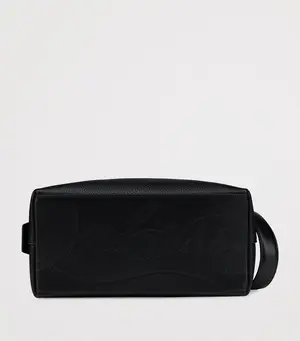 CHRISTIAN LOUBOUTIN Funky Leather Travel Pouch
