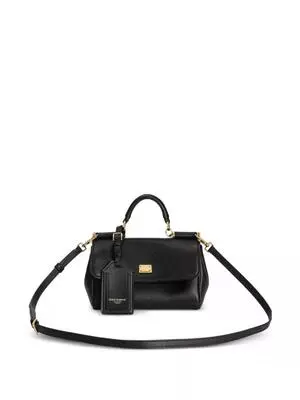 Dolce & Gabbana Mini Sicily Shoulder Bag - Black