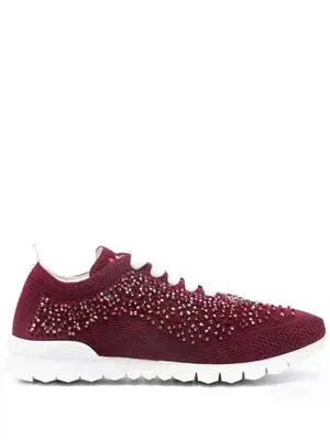 Kiton Embellished Trainers - Red