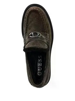 Guess 45mm Logo-plaque Loafers