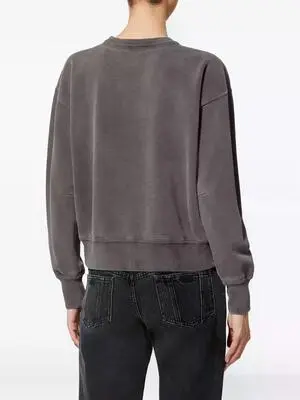 MARANT ETOILE Logo Detail Sweatshirt - Grey