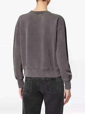 MARANT ETOILE Logo Detail Sweatshirt - Grey