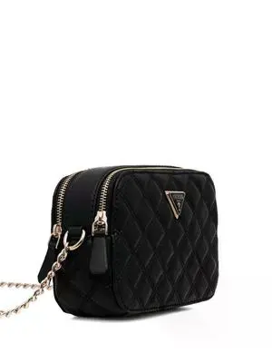 Guess Quilted Design Chain-strap Crossbody Bag