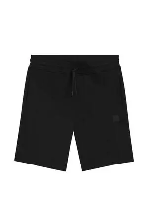 BOSS Logo Patch Track Shorts - Black