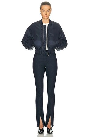 GRLFRND Scoop Hem Long Sleeve Tee