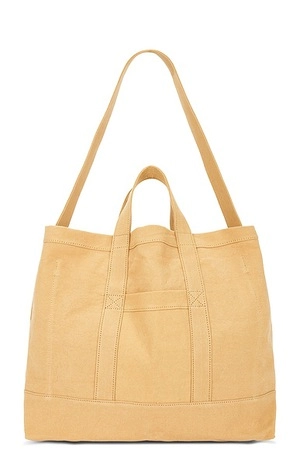 TEKLA Cotton Beach Tote - Camel