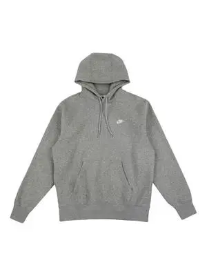 Nike Club Fleece Pullover Hoodie - Grey
