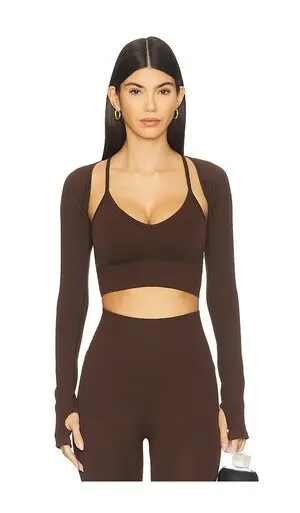 WELLBEING + BEINGWELL Perrie Seamless Shrug