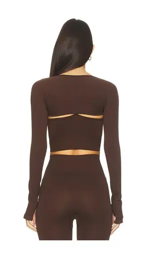 WELLBEING + BEINGWELL Perrie Seamless Shrug