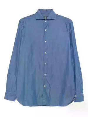 BORELLA Button-fastening Shirt - Blue