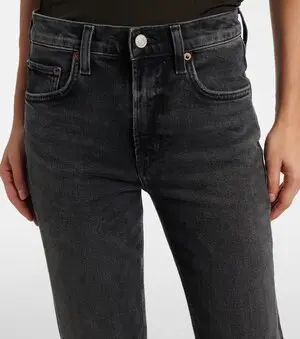 AGOLDE Valen Mid-rise Straight Jeans