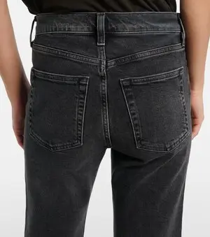 AGOLDE Valen Mid-rise Straight Jeans