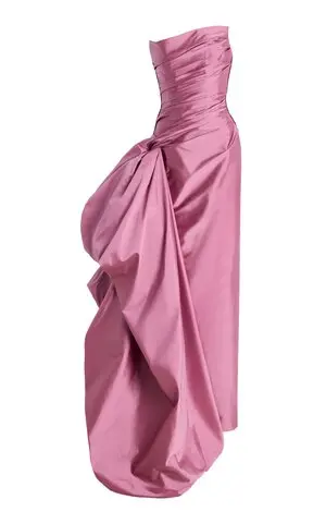 MARMAR HALIM Strapless Taffeta Ball Gown - Pink