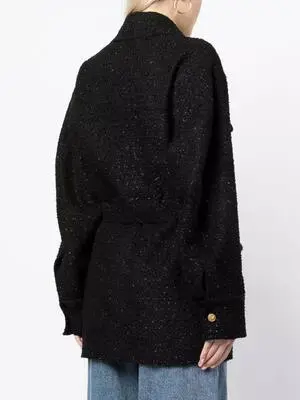 Blumarine Bouclé Button-up Jacket