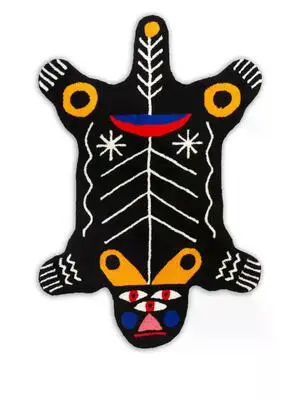 QEEBOO Oggian Kinotto M Shaped Rug - Black
