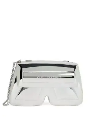 Karl Lagerfeld Ikon K Clutch Bag - Silver