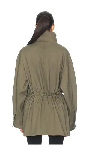 EAVES Mai Compact Suiting Parka Jacket In . Also