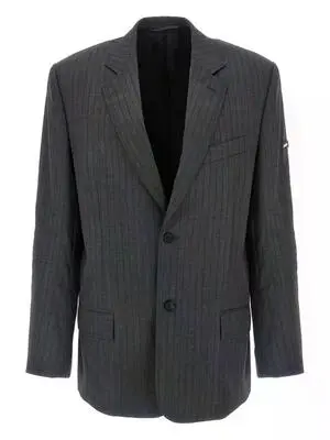 Balenciaga Single-breasted Pinstripe Blazer
