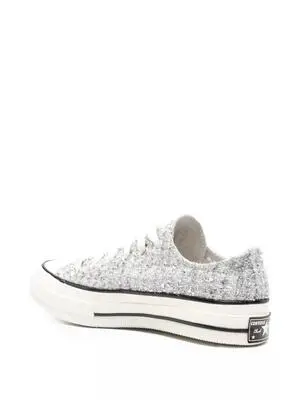 CONVERSE Chuck 70 Ox Textured Sneakers - Silver