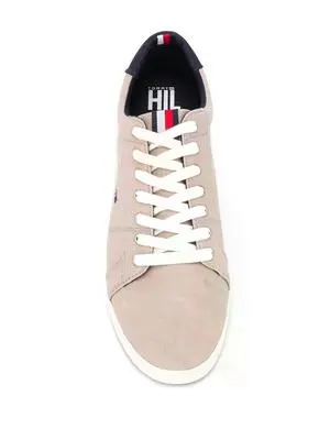 Tommy Hilfiger Iconic Lace-up Sneakers - Neutrals