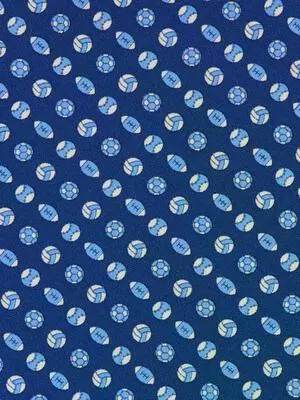 FERRAGAMO Silk Neck Tie - Blue