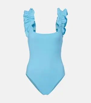 KARLA COLLETTO Willow Ruffled One-piece Swimsuit