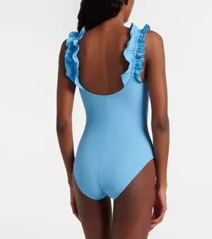 KARLA COLLETTO Willow Ruffled One-piece Swimsuit