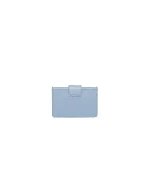 Prada Saffiano And Smooth Leather Card Holder