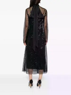 MACGRAW Perception Maxi Dress With Sequin Embellishment
