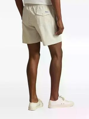 Polo Ralph Lauren Traveler Classic Striped Swim Shorts - Neutrals