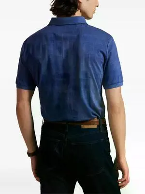 Polo Ralph Lauren Short-sleeve Check-pattern Polo Shirt