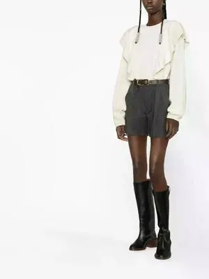 Chloé Ruffle Detail Cashmere Jumper