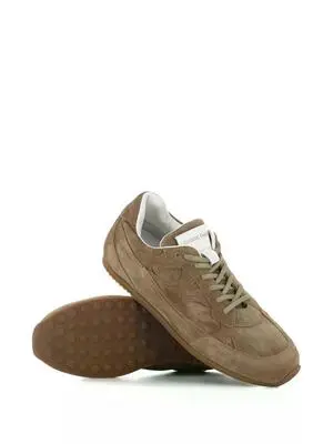 Officine Creative Low-top Panelled Lace-up Sneakers - Brown