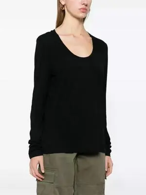 American Vintage Jacksonville Long-sleeve T-shirt - Black