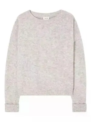 American Vintage Ribbed Boat-neck Sweater