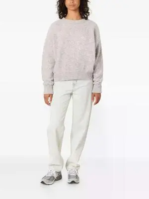 American Vintage Ribbed Boat-neck Sweater