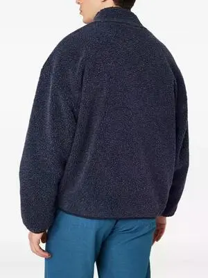 American Vintage Fleece-texture Zip-up Jacket