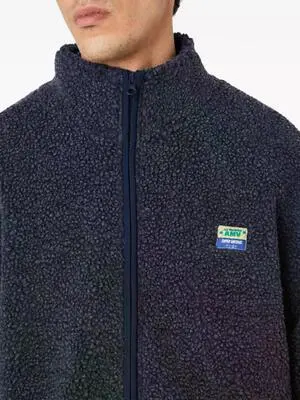 American Vintage Fleece-texture Zip-up Jacket