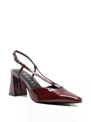 Guess T-strap Block Heel Pumps