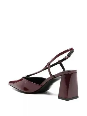 Guess T-strap Block Heel Pumps