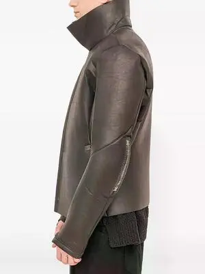 ISAAC SELLAM EXPERIENCE Imparable High-neck Zip-up Jacket - Black