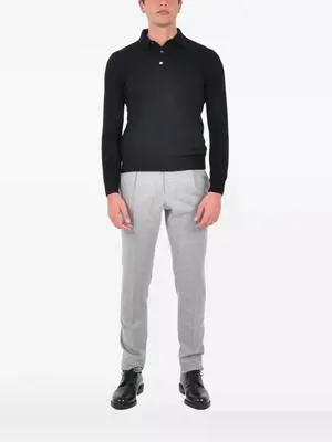 FRANZESE COLLECTION Ribbed Polo Shirt
